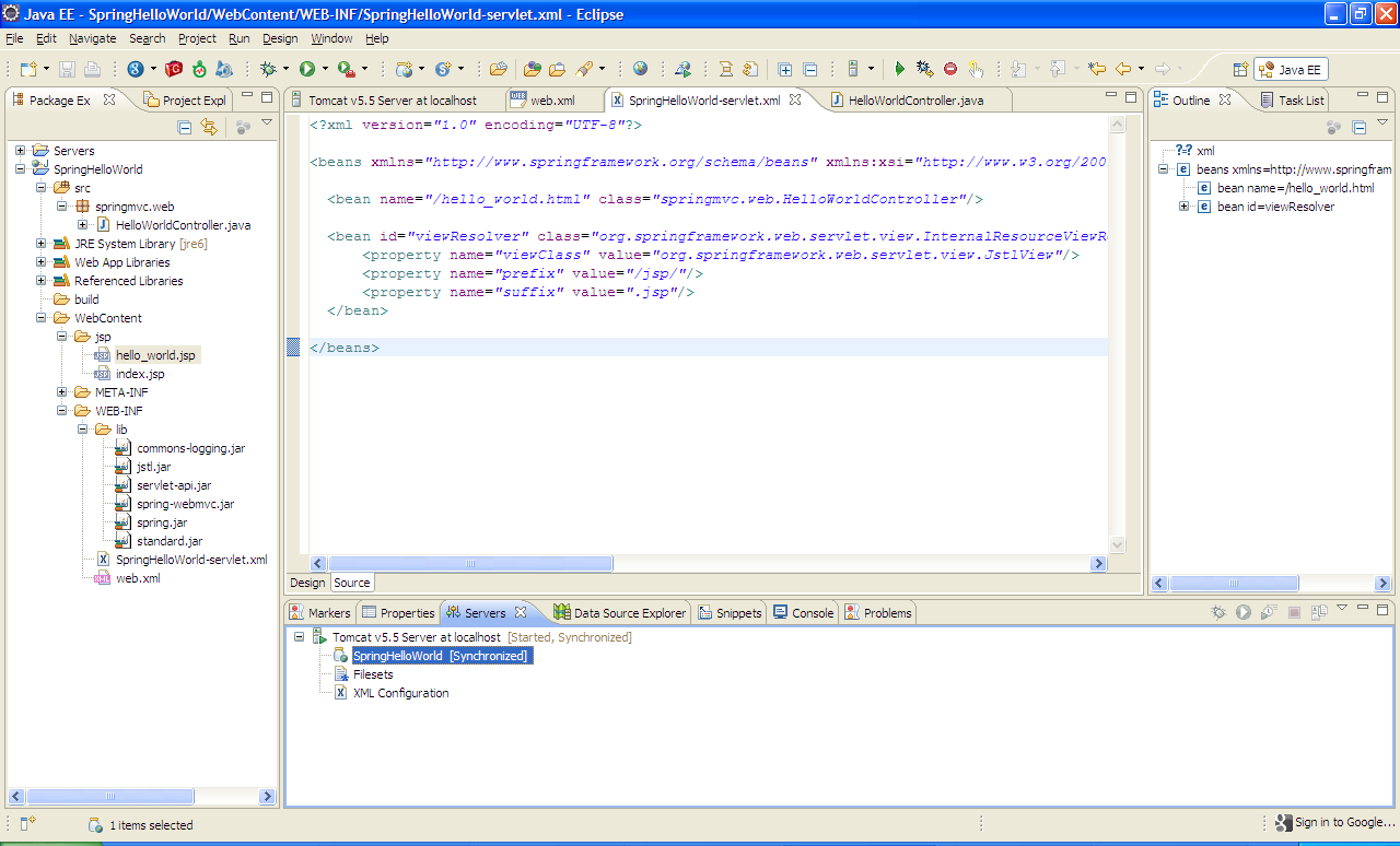 Java Frameworks And Apis Spring Mvc I Helloworld En 5 Minutos