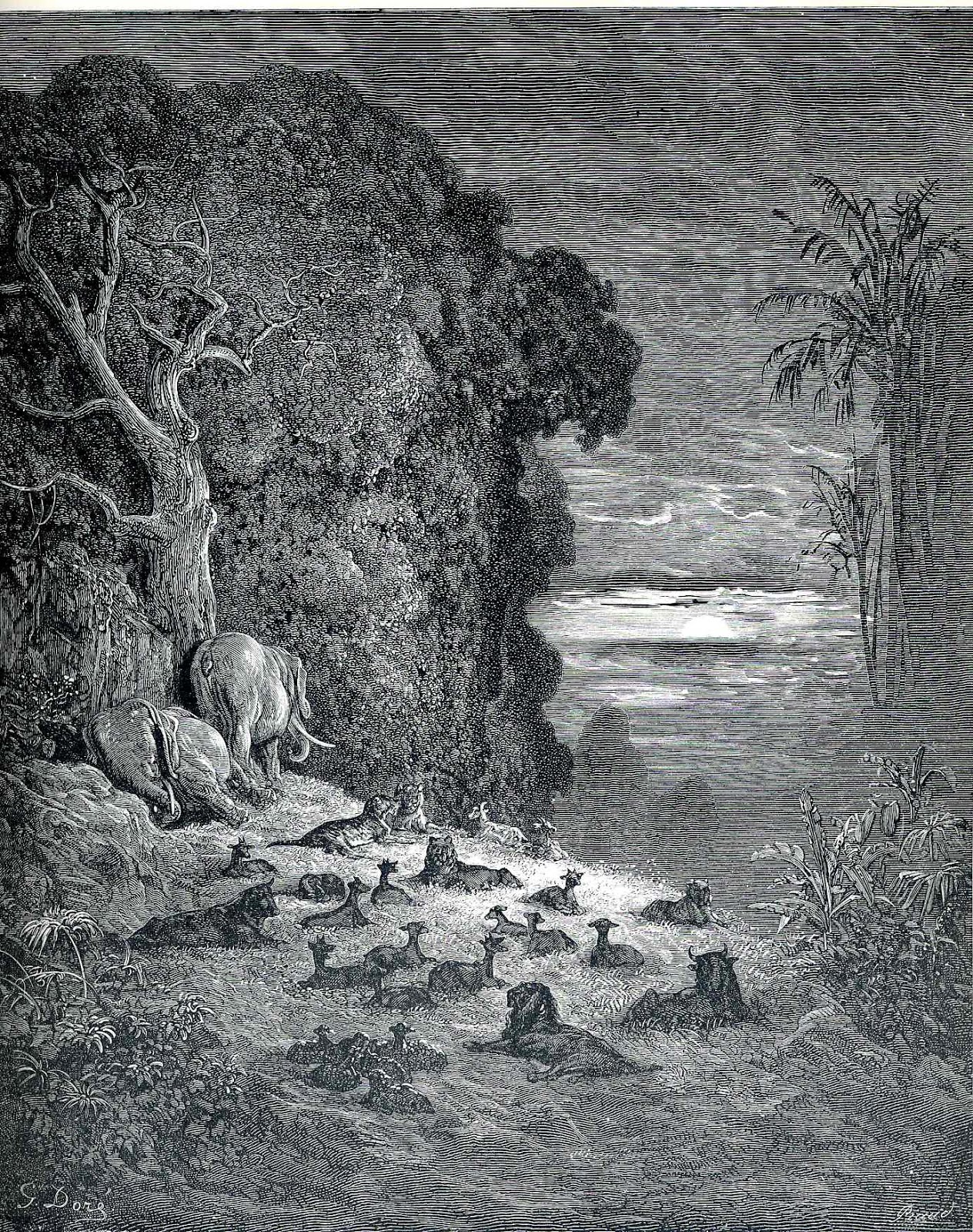 Gustave Dore Milton's Paradise Lost