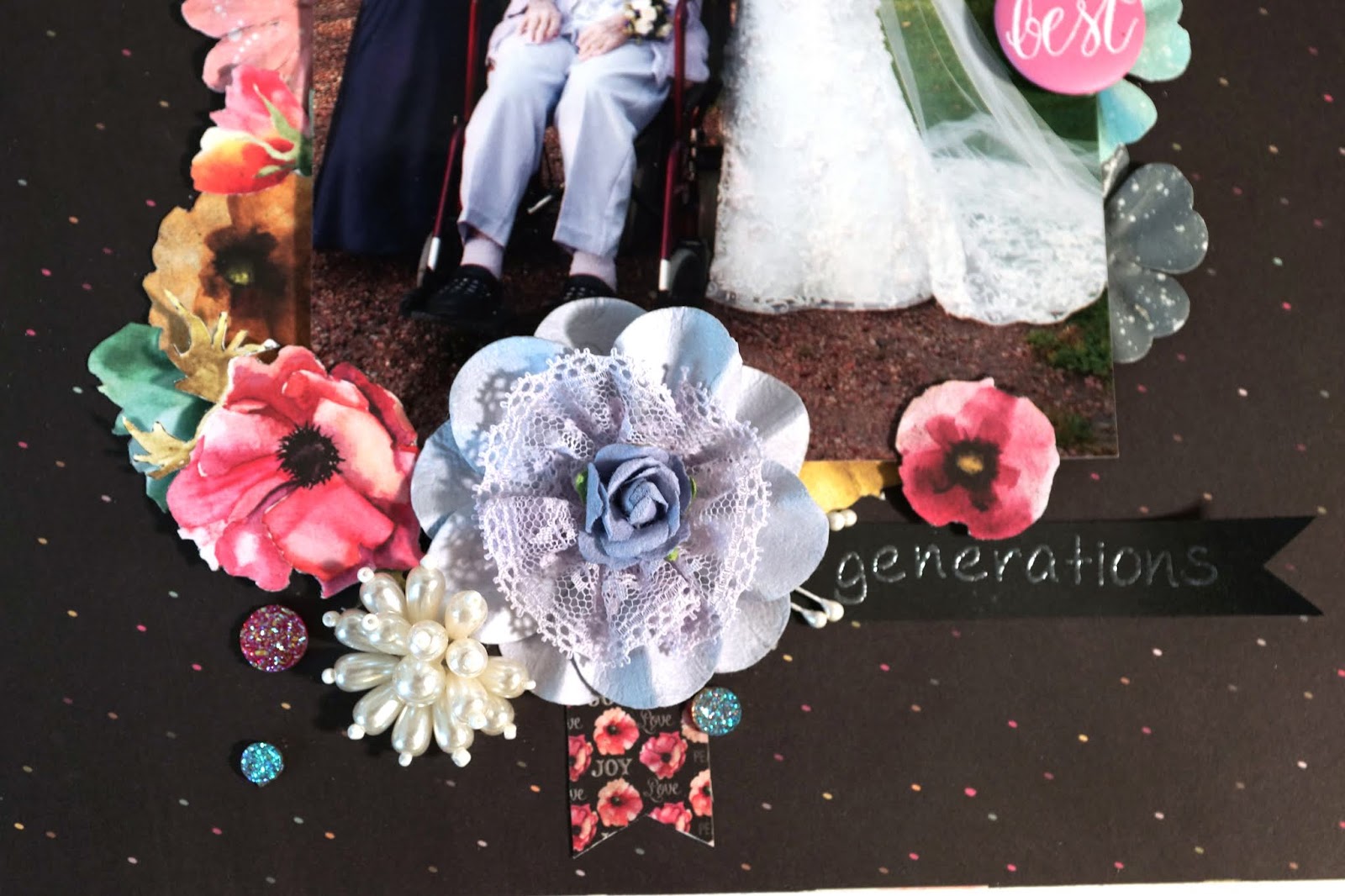 Generations: A Wedding Scrapbook Layout - Alice Scraps Wonderland