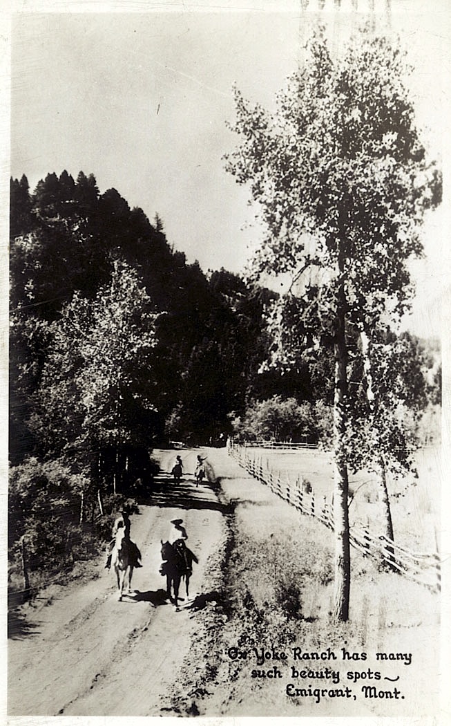 A drifting cowboy: Ox Yoke Dude Ranch & cowboy furniture