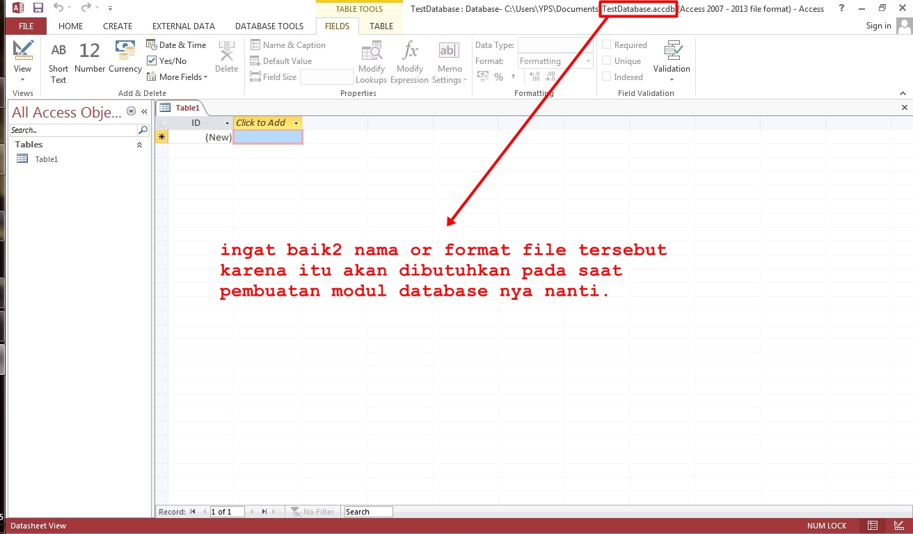 YPS CRYPT: Membuat Module Koneksi MS.Access di VB.NET