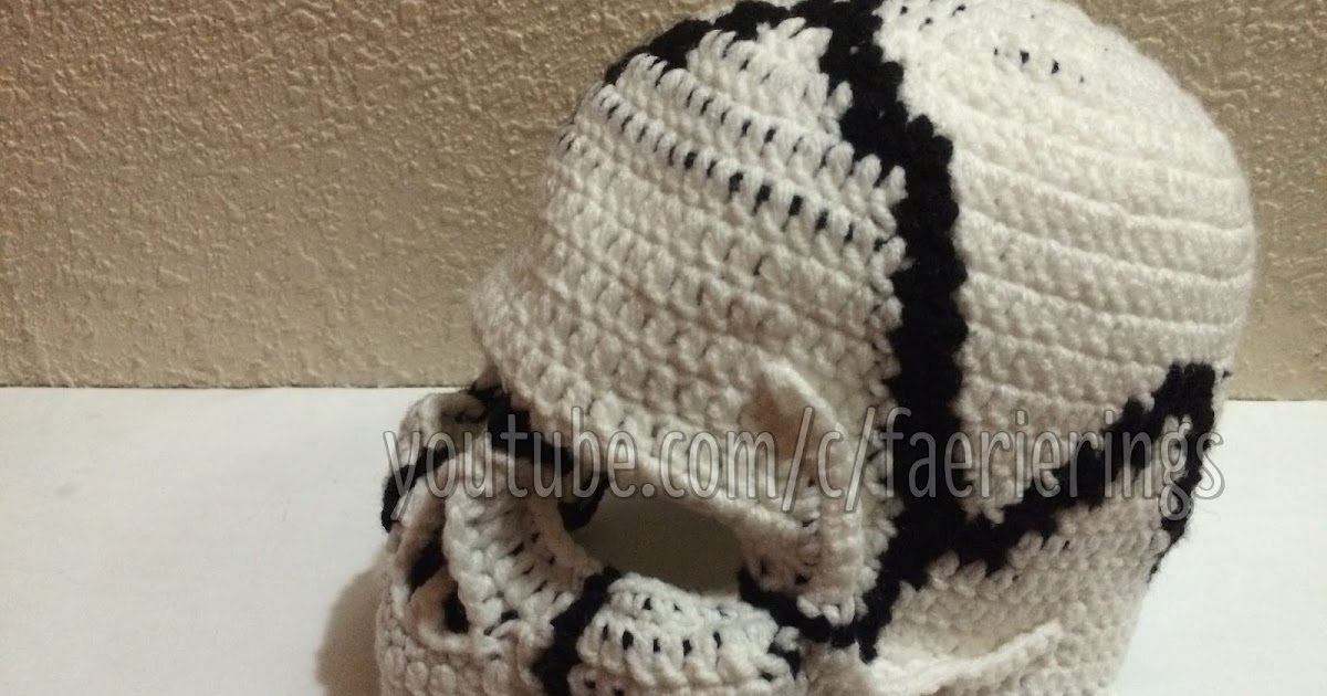 Faerie Rings Crochet: Realistic Crochet Skull Mask Pattern