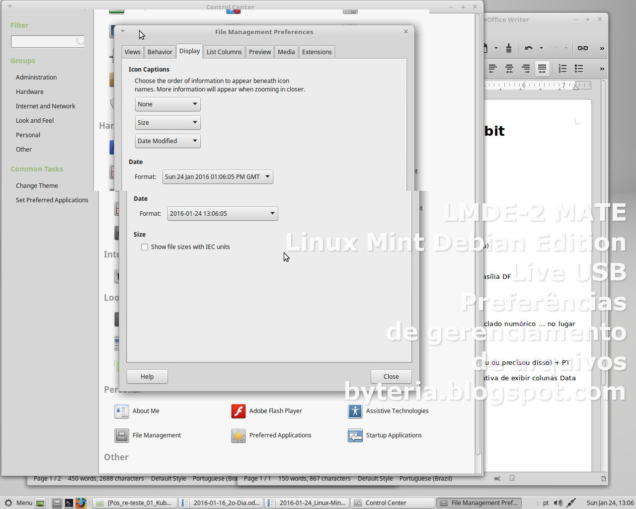 Byteria: Live LMDE-2 - Linux Mint Debian Edition MATE