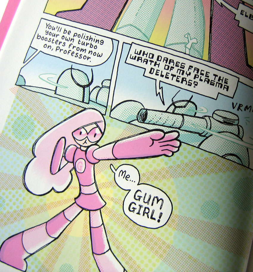 BLIMEY! The Blog of British Comics: Gum Girl is go!