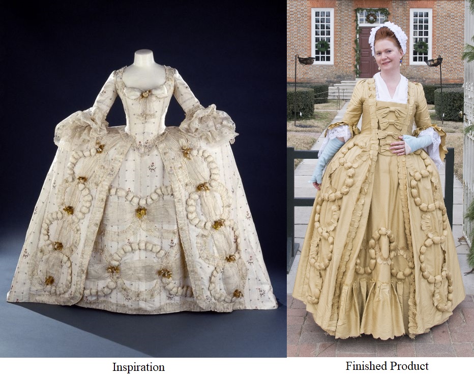 A Sartorial Statement: The Gold Galleon Gown - Finally Complete!