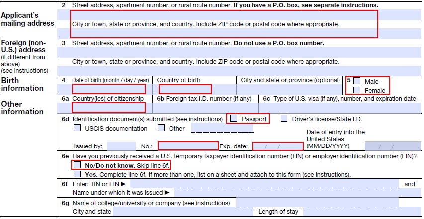 大可財經週報: ITIN碼的申請(Applying for Individual Taxpayer Identification Number ...