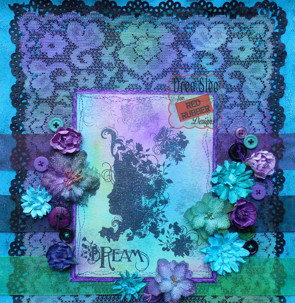 Drea's Scraps of Inspiration: Dream Layout ~ Red Rubber Designs DT