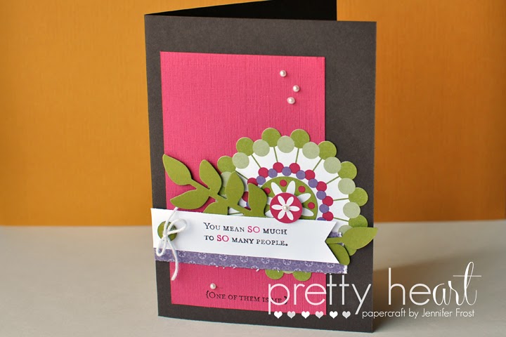 Flower Power, A Simply Sent Kit - Papercraft by Jennifer Frost