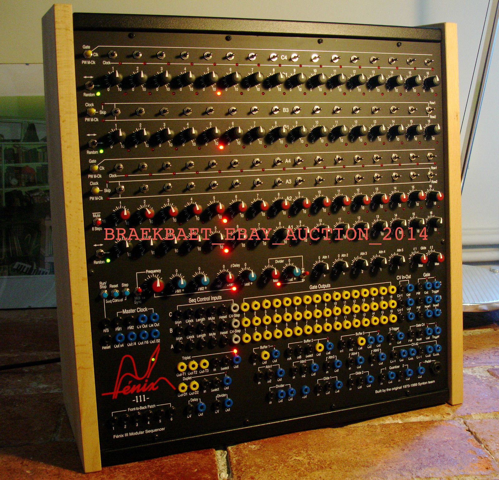 Matrixsynth Synton Fenix Iii Modular Sequencer