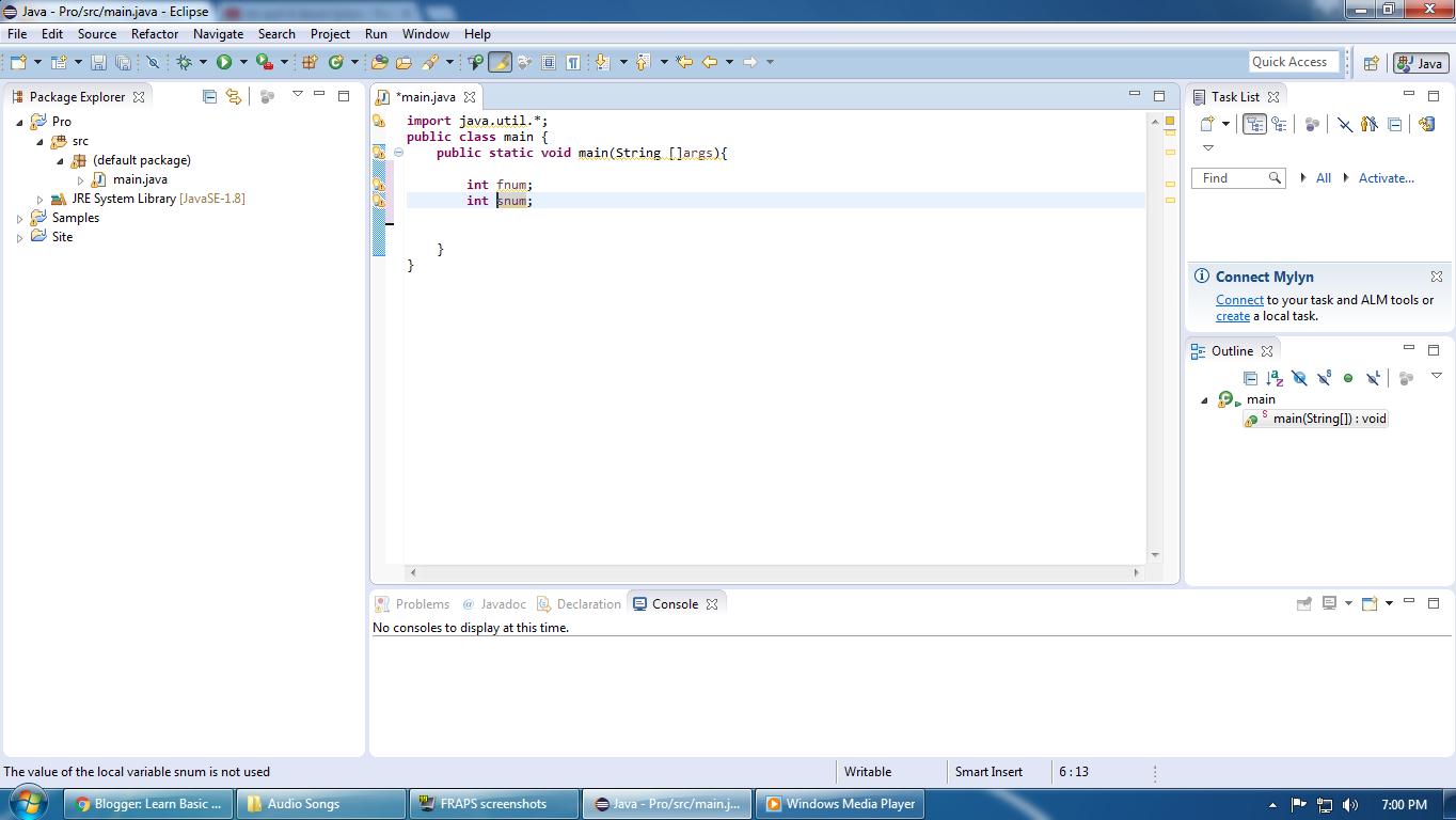 Learn Basic Java: Calculating with User Inputs Learn Basic Java: Calculating with User Inputs