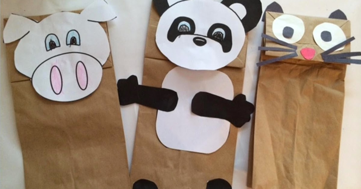 How To Be The Best Nanny Paper Bag Puppets