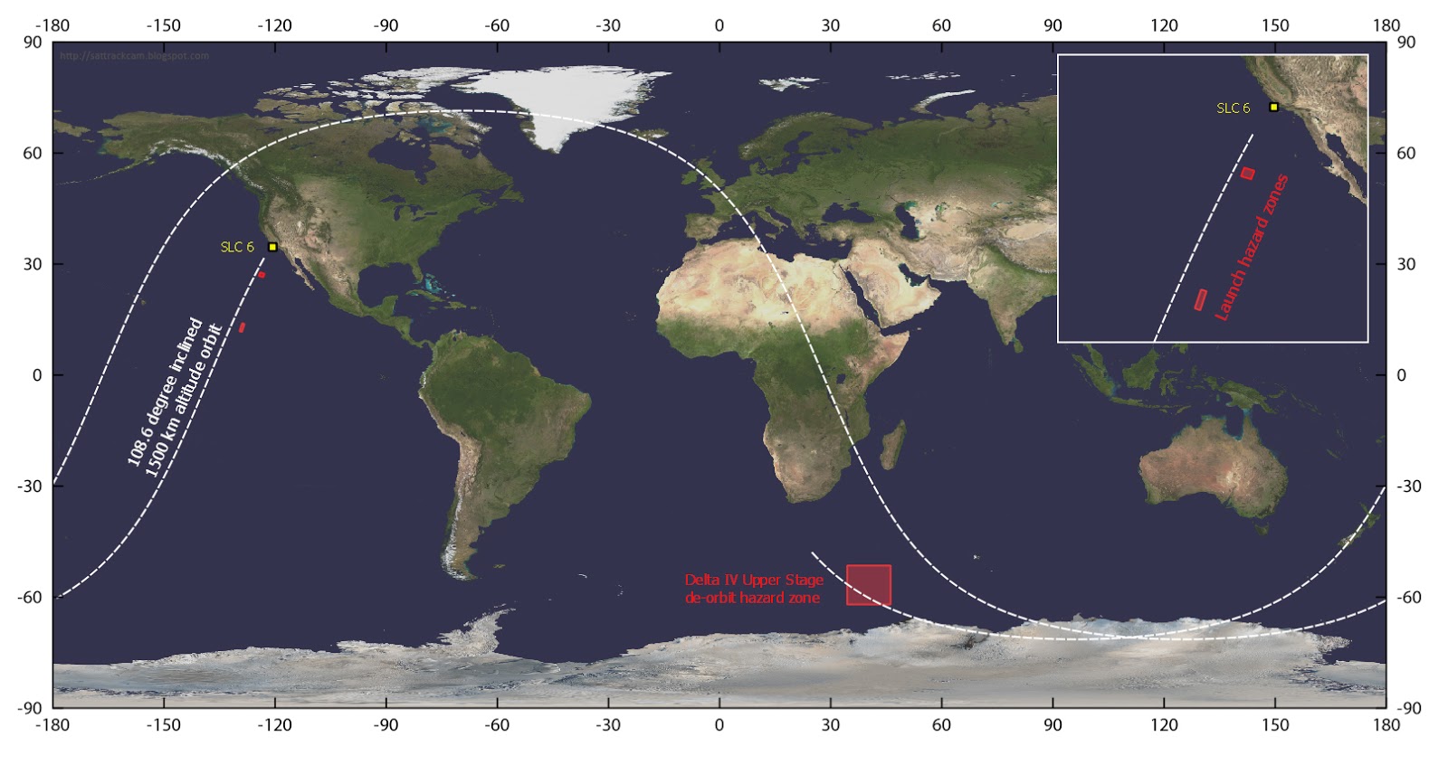 SatTrackCam Leiden (b)log: What is NROL-47 and in what orbit will it be ...