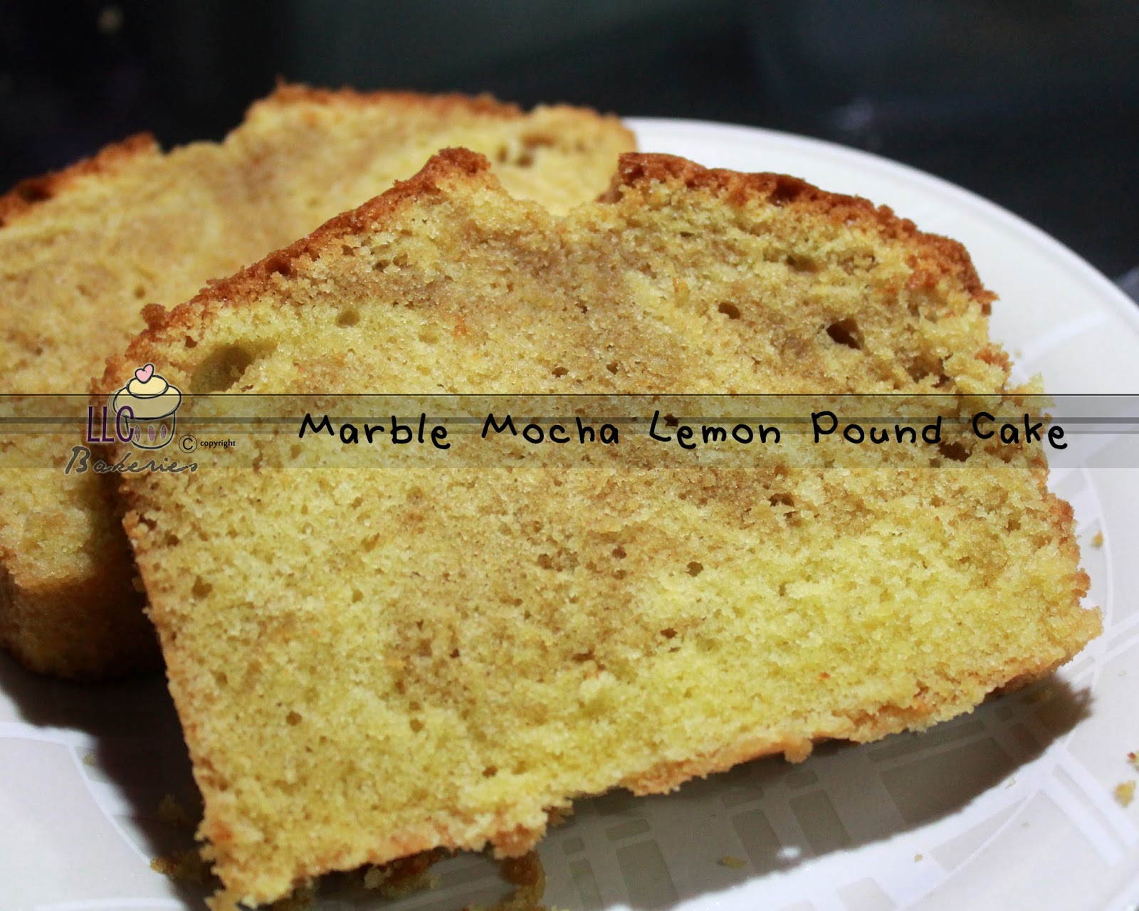 LLC Bakeries: Marble Mocha Lemon Pound Cake