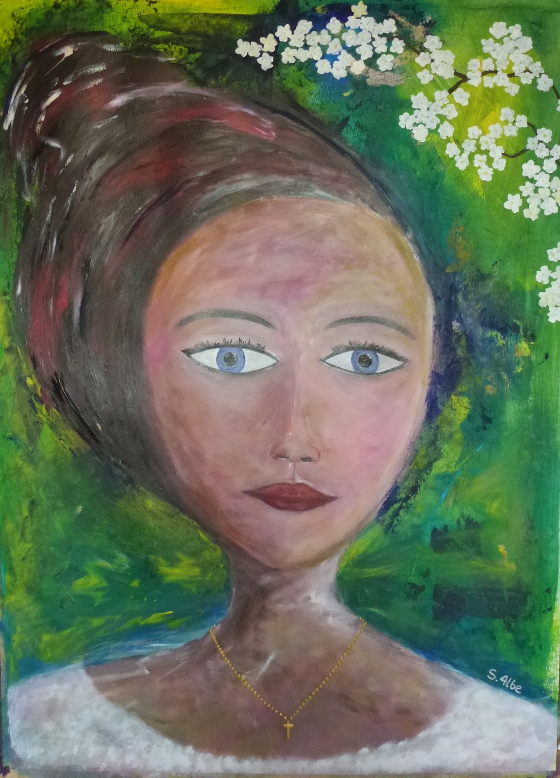 S.Albe - Art'Essences: Portraits naïfs