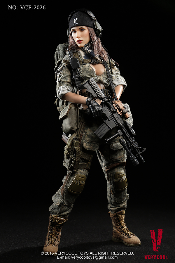 toyhaven: VERYCOOL (VCF-2026) 1/6th scale ACU Camo Female Shooter is 12 ...