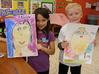 Suffield Elementary Art Blog!: 1st Grade Self-Portraits