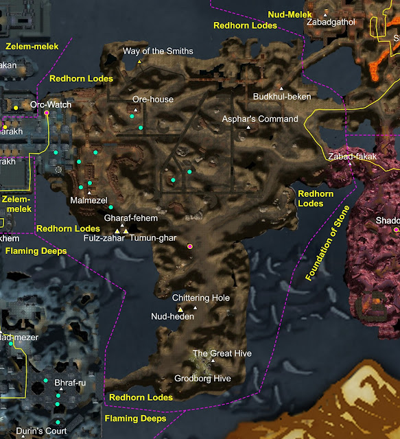 Wonderful Places in LOTRO's Middle Earth: Where to find Scholar Stuff ...