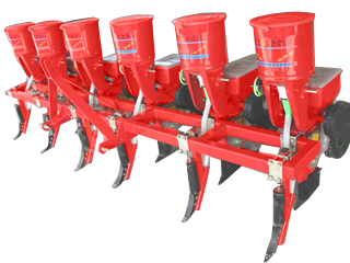 corn seed drill,precision seed planter machine: 6 rows precison corn ...