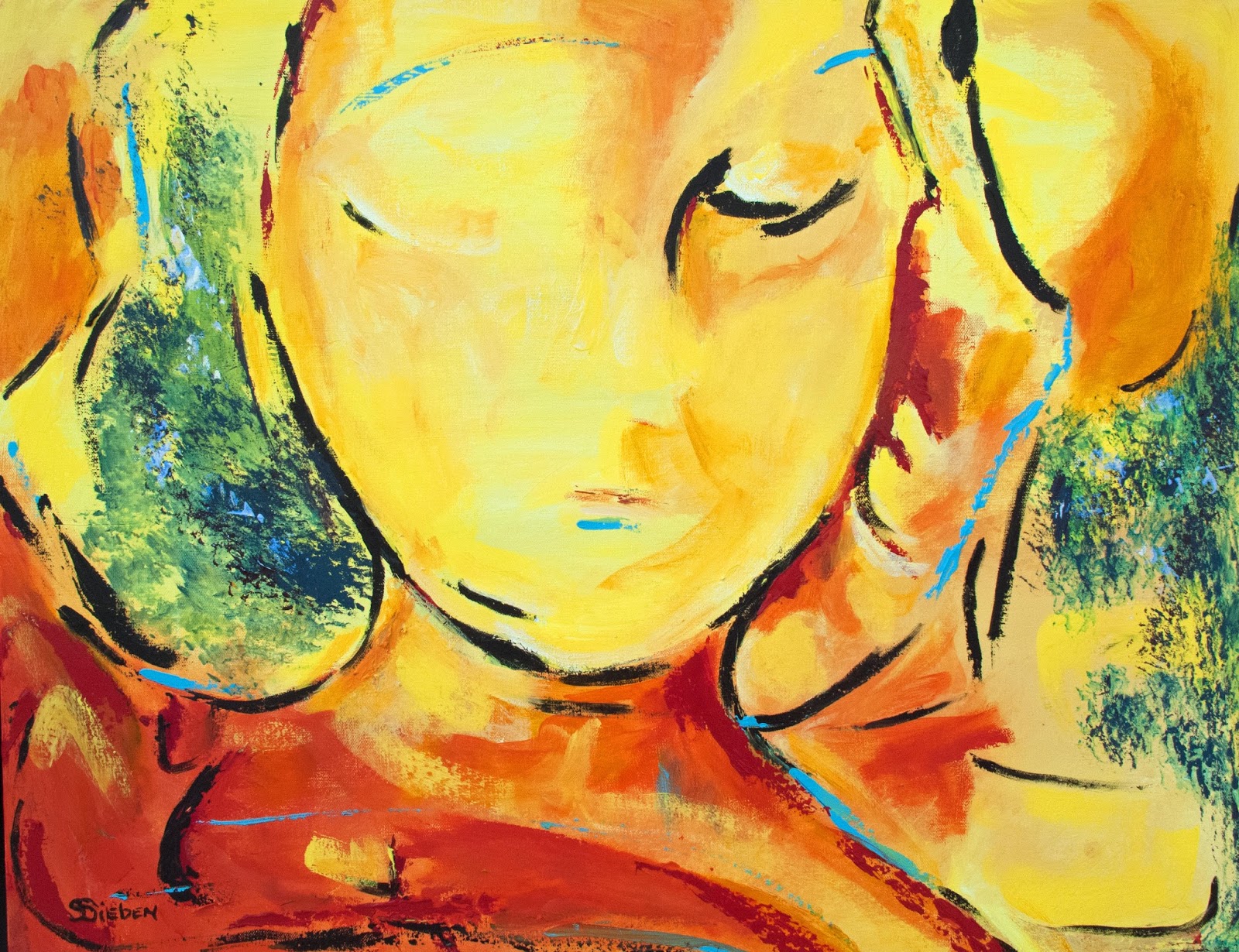 Contemporary Artists of Arizona: Abstract Conceptual Portrait by ...