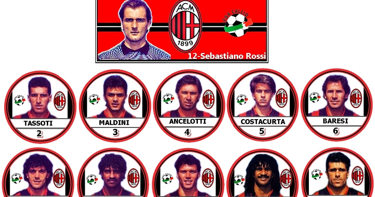 11 Em Ação: MILAN 1990 - ITÁLIA