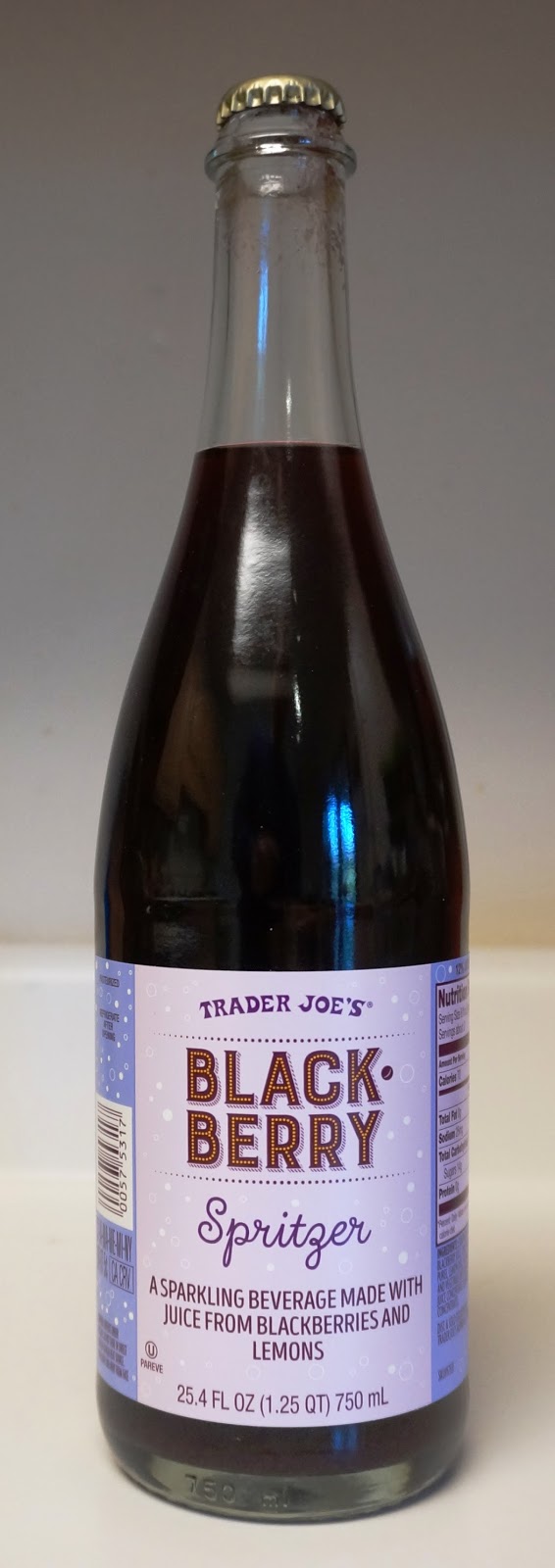 Exploring Trader Joe's: Trader Joe's Blackberry Spritzer