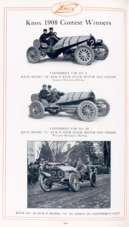 Just A Car Guy: the range and variety of the 1909 Knox vehicle line ...
