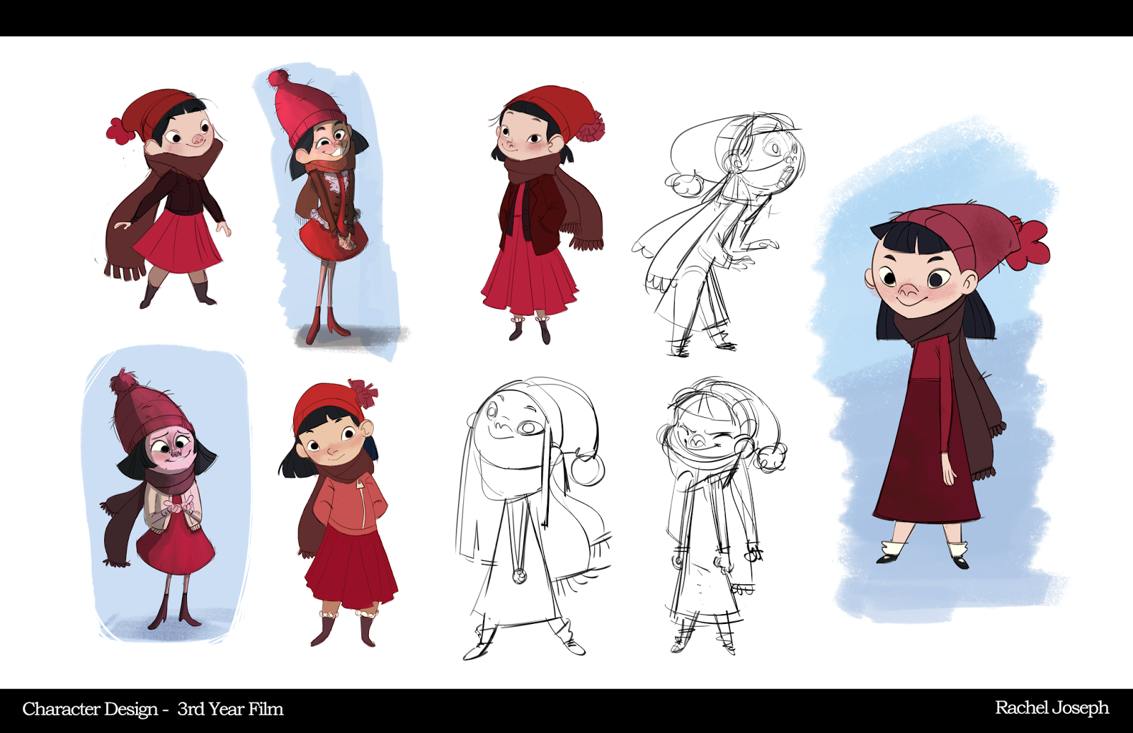 Character Design - Visual Development Portfolio 2017/2018