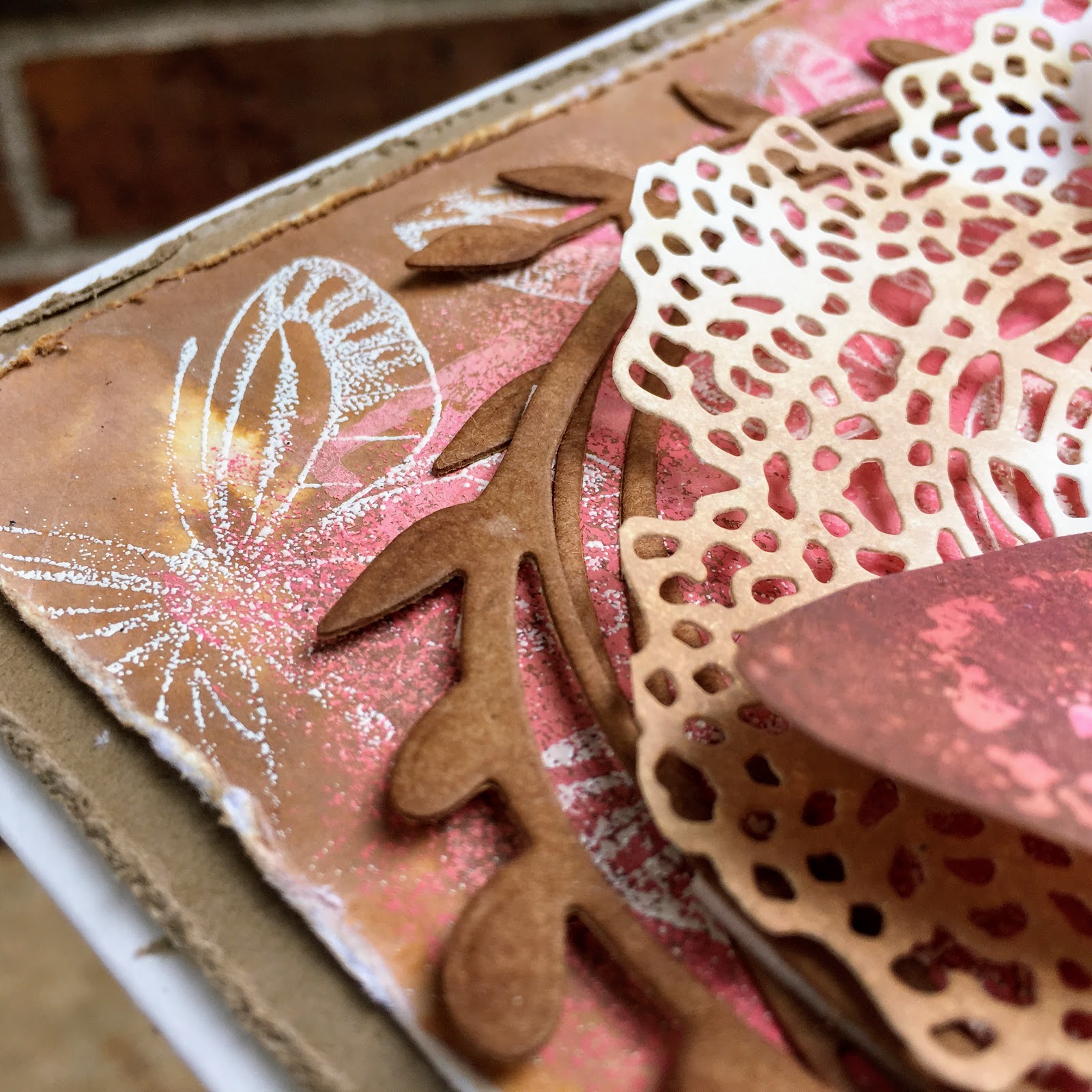 IndigoBlu Blog: DIY Designer Paper with Acrylic Paint