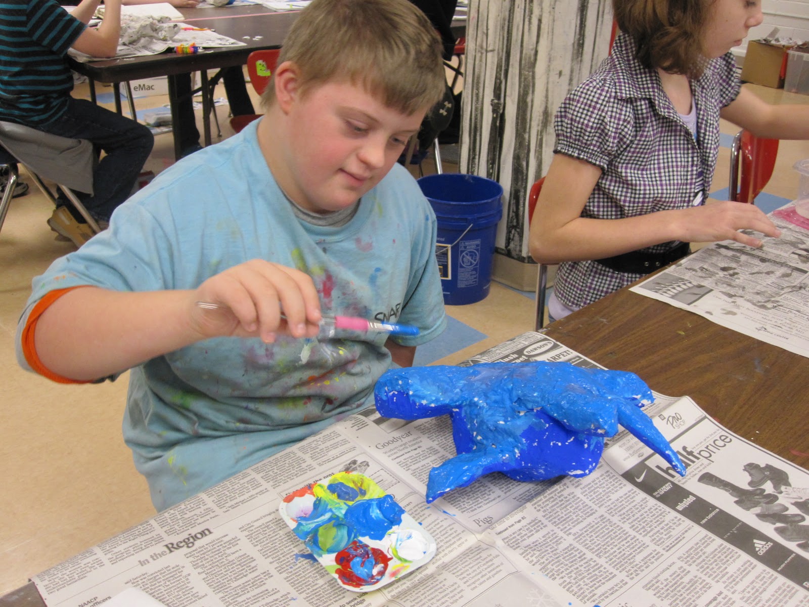 Lake and Hartville Elementary Art: 5th Grade Oaxacan Animals, Paper Mache'
