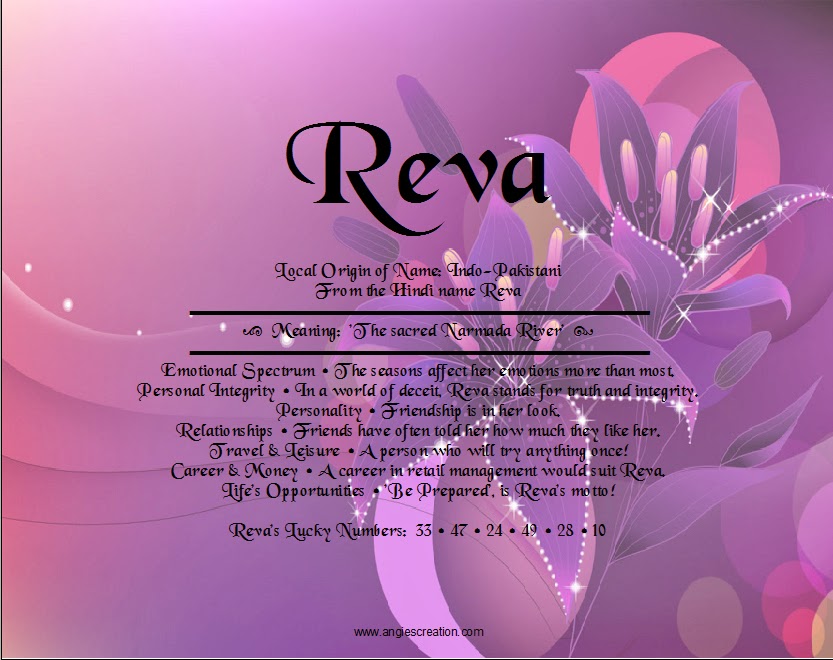 Reva | Unique Names