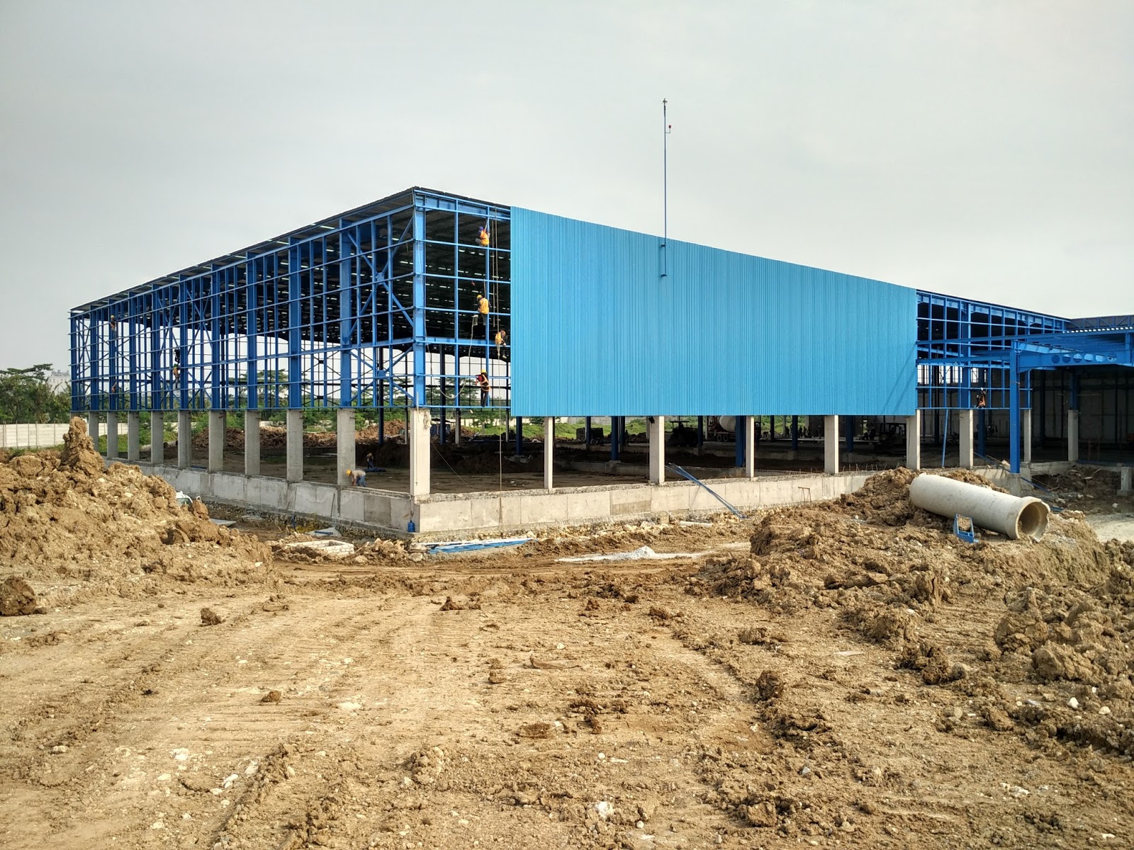 Mister Penggaris Menulis: METODE KERJA PEMASANGAN CLADDING