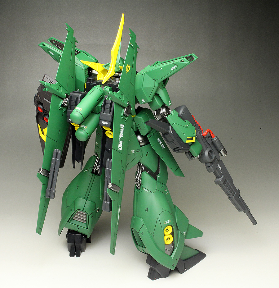 GUNDAM GUY: RE/100 AMX-107 Bawoo - Painted Build