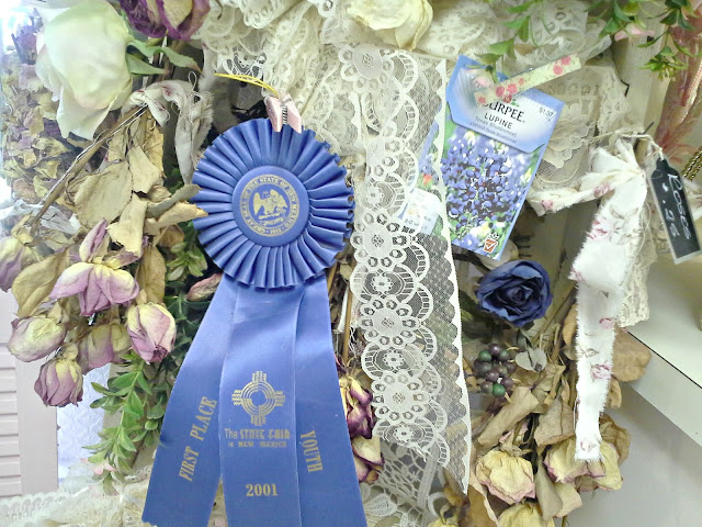 Penny's Vintage Home: Decorating with Vintage State Fair Ribbons