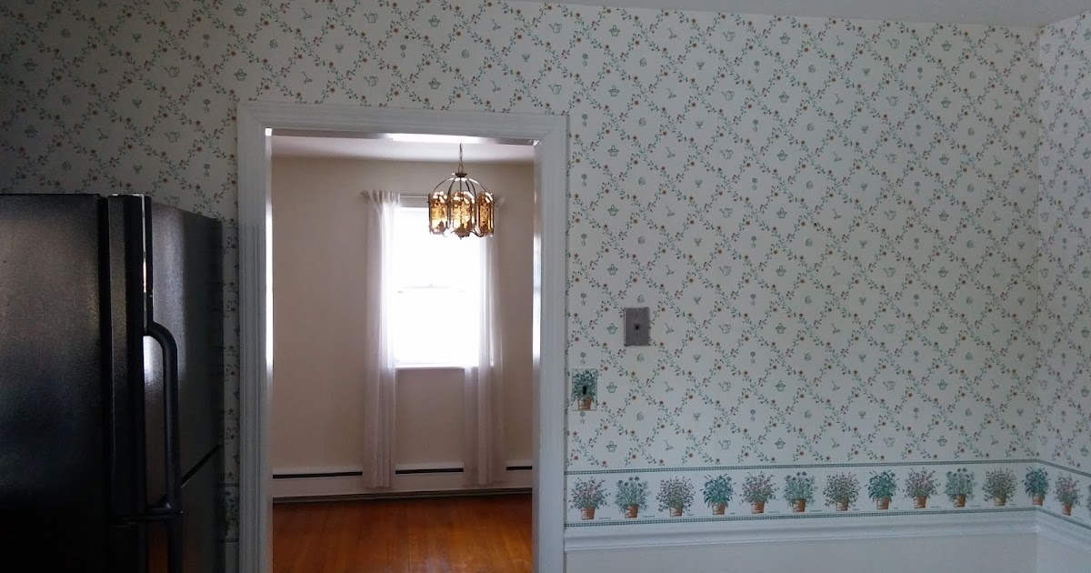 My Goodness, My Guinness: The Dreaded Kitchen Wallpaper