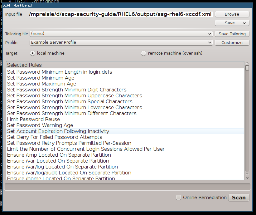 XCCDF tailoring | Martin Preisler