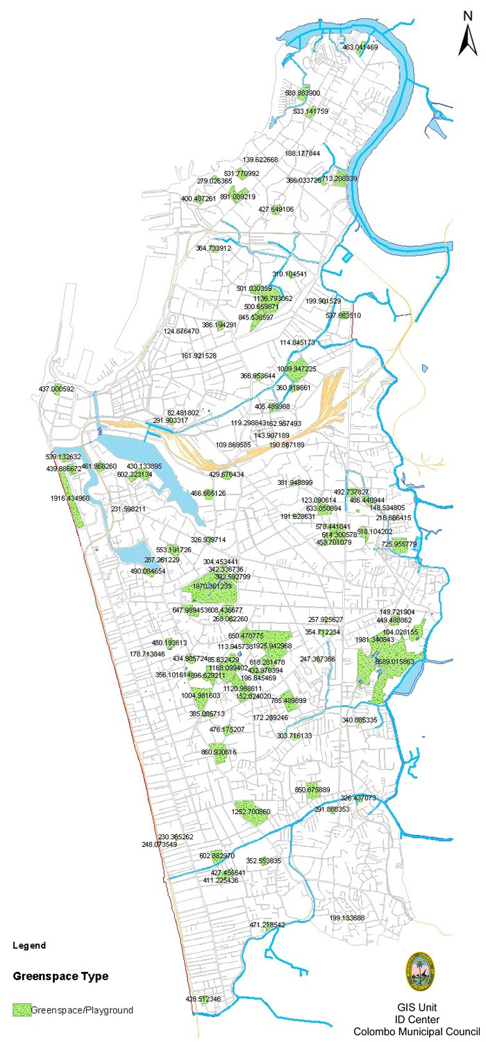 Colombo Public Library: Map Of Colombo