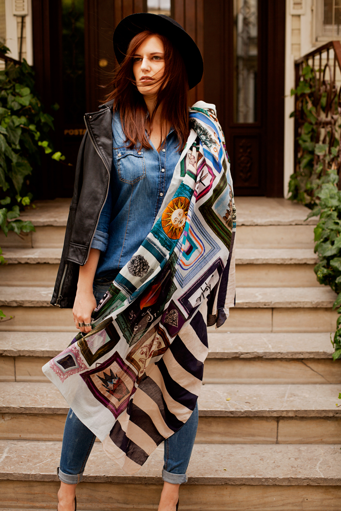 ALPHA GYPSY SCARF | TIE BOW-TIE