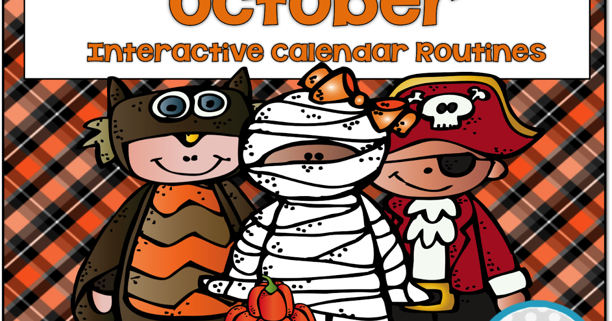 1st Grade Hip Hip Hooray!: October Interactive Calendar Routines
