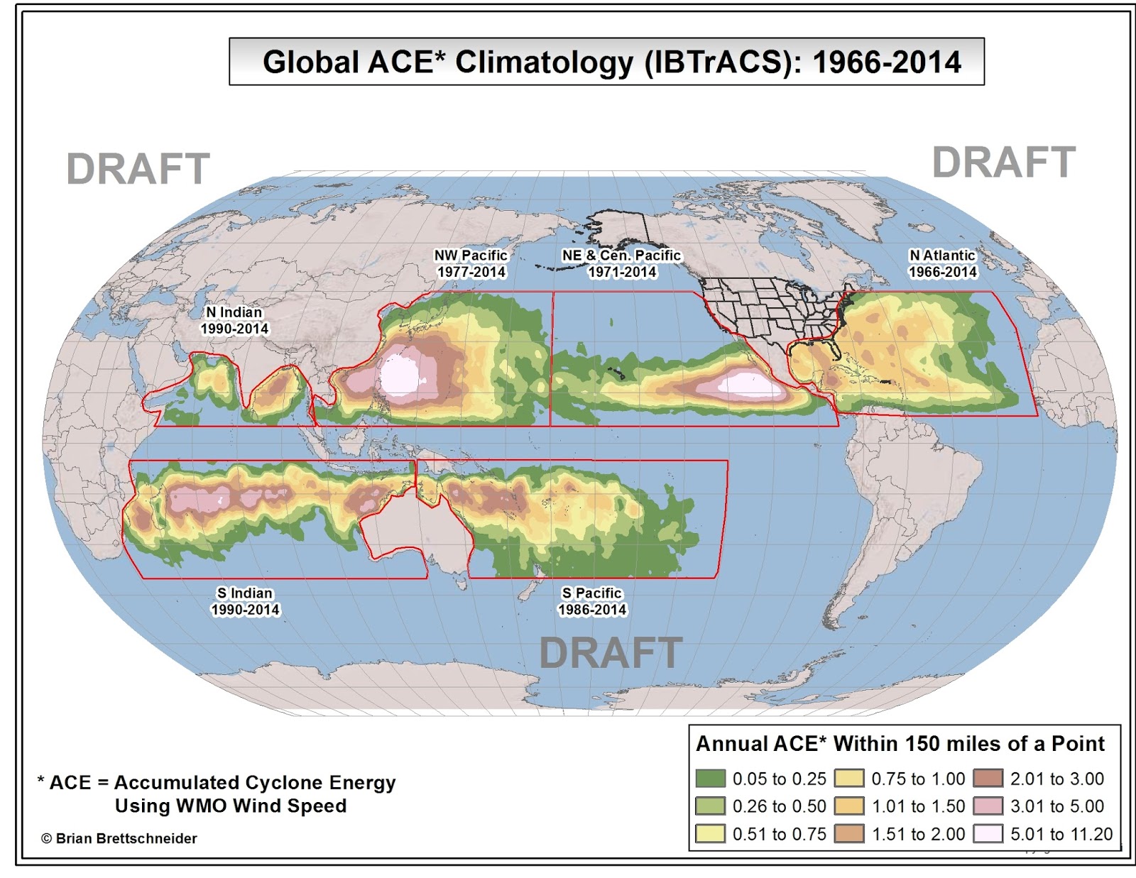 Brian B.'s Climate Blog: Tropical Cyclone ACE Climatology