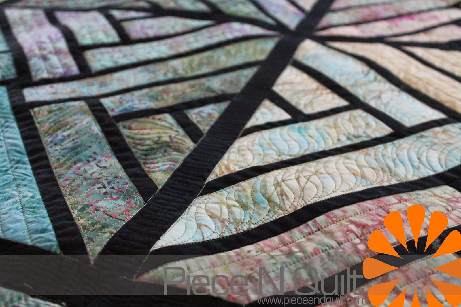 Piece N Quilt: Fractured Paint Box Quilt