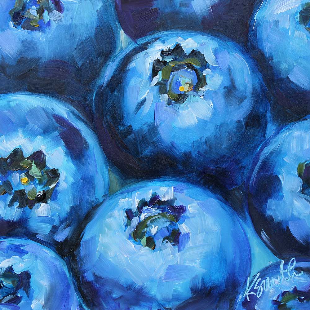 kim smith art: monday blues