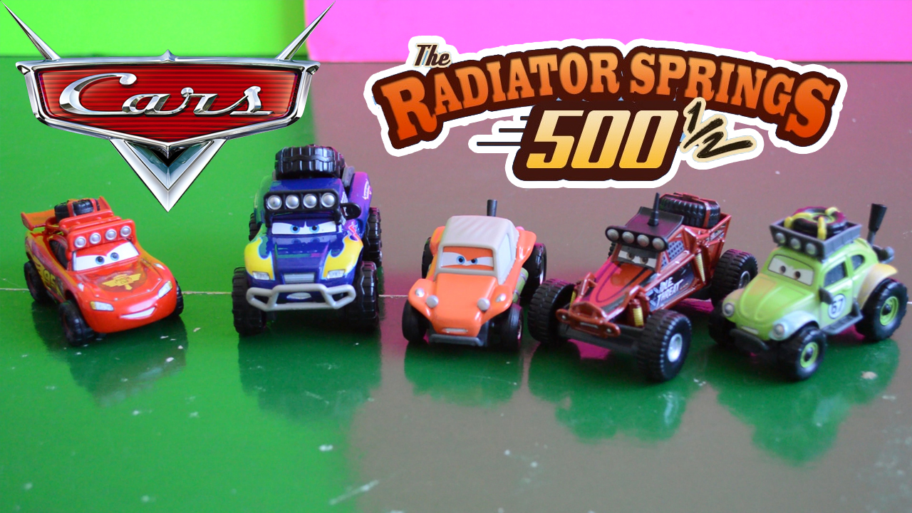 Dudes in Toyland: Radiator Springs 500 1/2 toys
