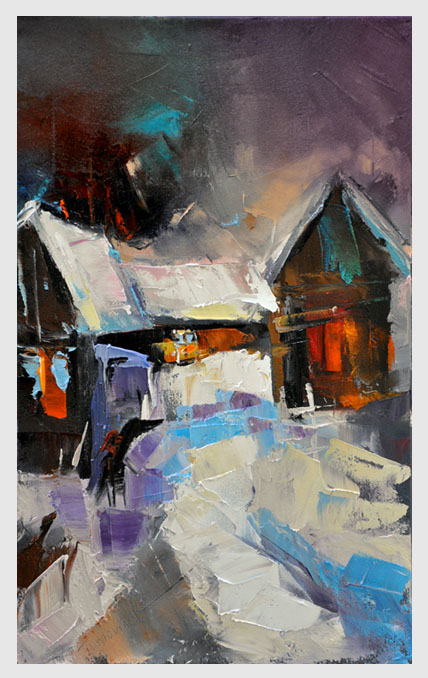 Obrazy olejne: Technika malarstwa olejnego