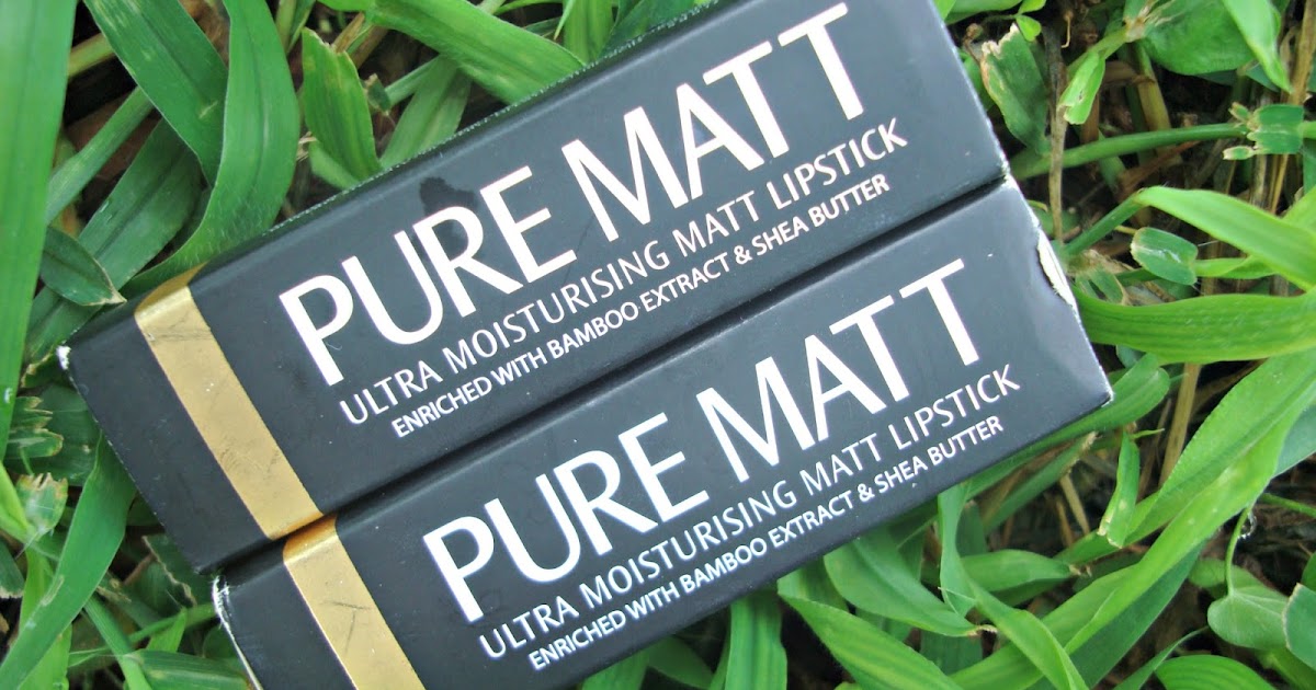 Review- Color Studio Pure Matt Lipsticks / NAYAB LOVES