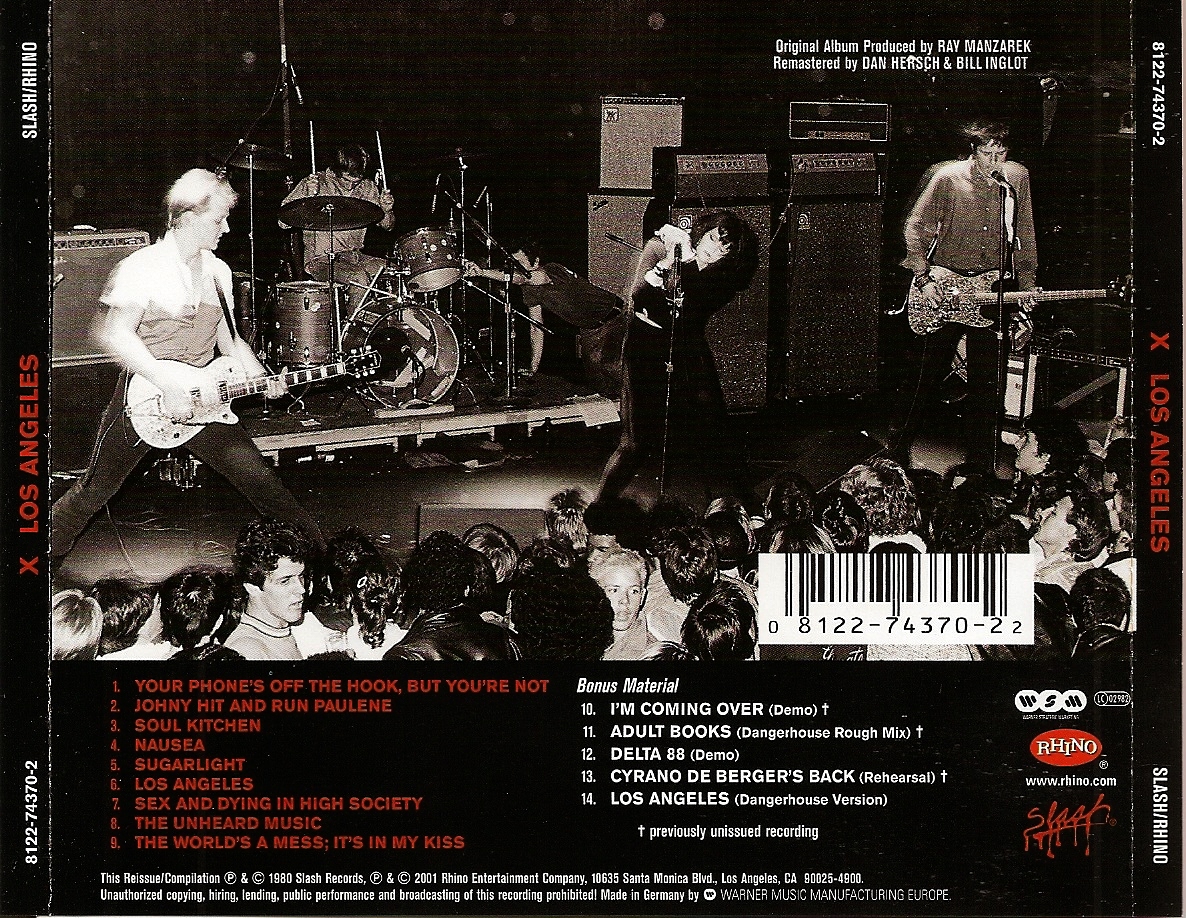 URBAN ASPIRINES: X : LOS ANGELES 1980