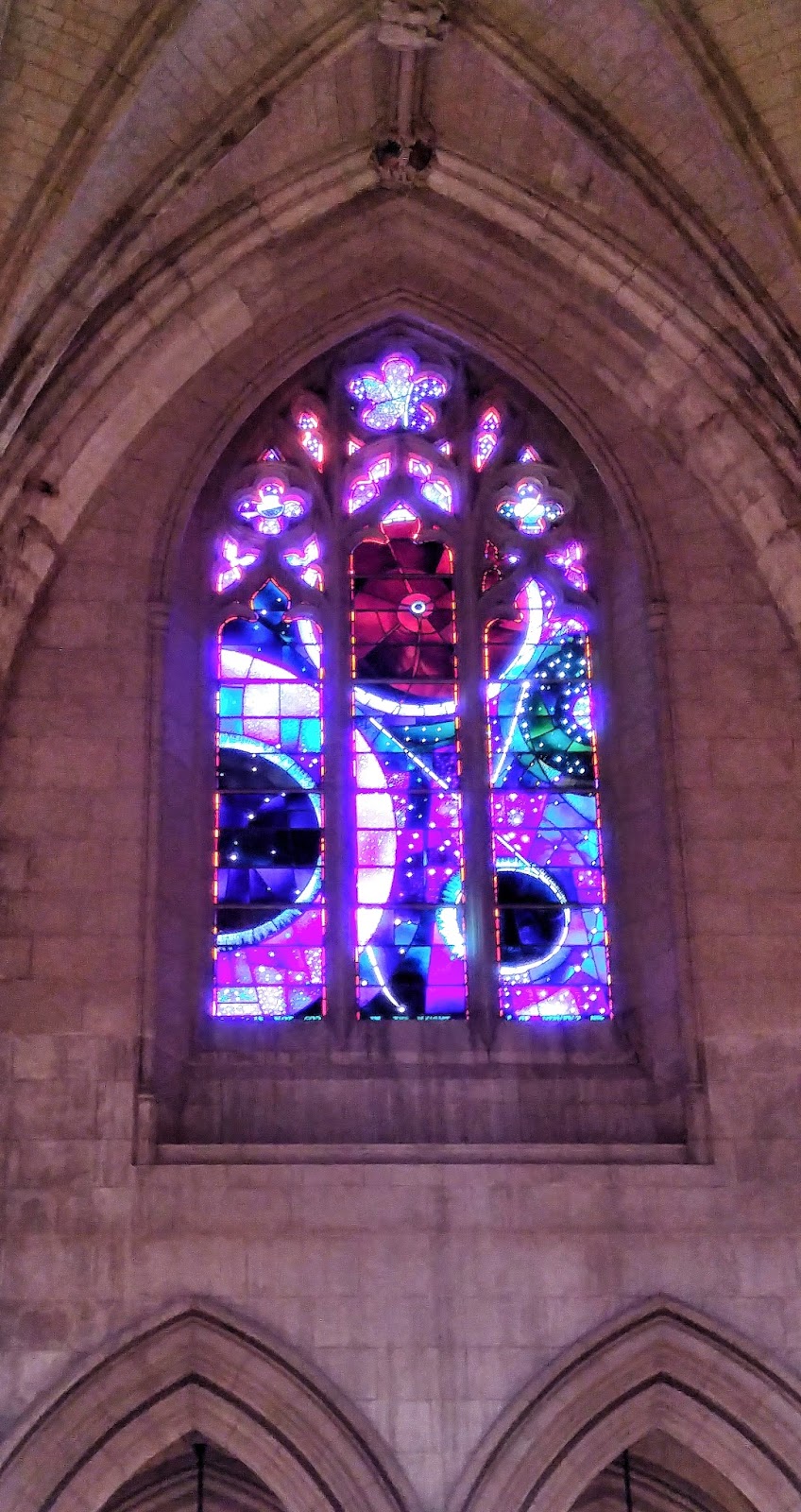 Use My Camera: The Space Window at the National Cathedral