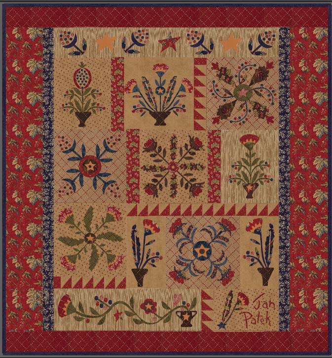 Jan Patek Quilts: Moda Blockheads - Block #32