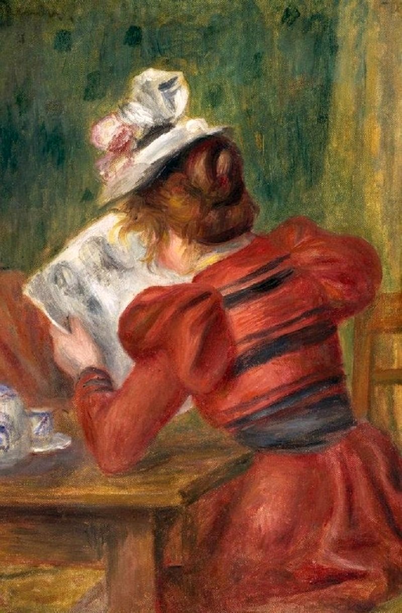 Reading and Art: Pierre Auguste Renoir 1