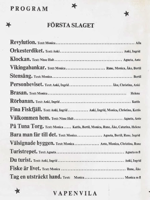 Vallentuna Revyn 1980-1991: 1986 Revylution!