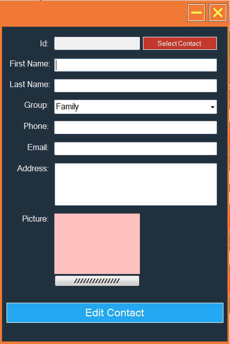 VB.Net Contact Management System Source Code - C#, JAVA,PHP, Programming ,Source Code